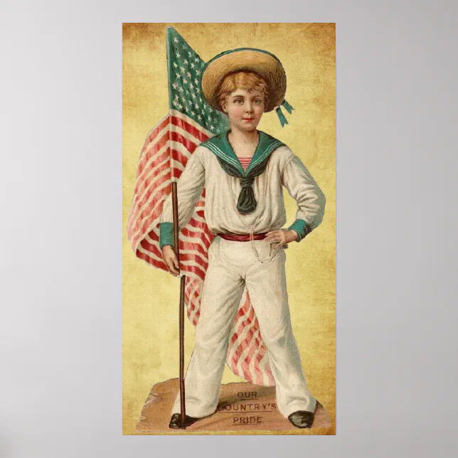 vintage patriotic Poster | Zazzle