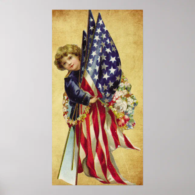 vintage patriotic Poster | Zazzle
