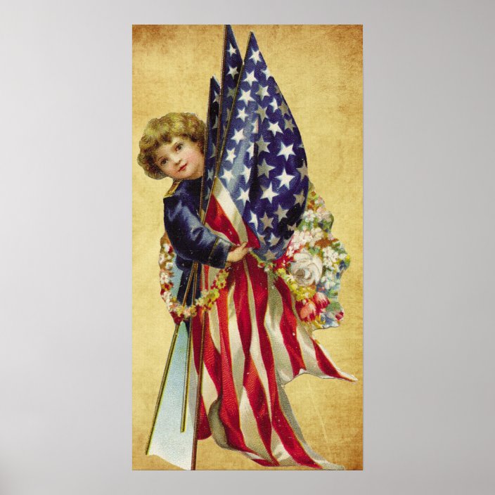 vintage patriotic Poster | Zazzle.com