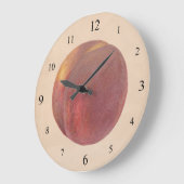 Vintage Peach Wall Clock | Zazzle