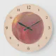 Vintage Peach Wall Clock | Zazzle