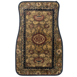 Vintage Persian Oriental Turkish Carpet Pattern Car Floor Mat | Zazzle