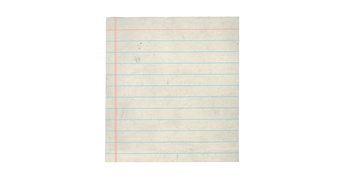 Vintage Personalized Memo Pad with Business Lines | Zazzle