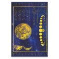 Vintage Phases of the Moon Saturn Jupiter Venus Tissue Paper | Zazzle
