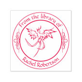 Vintage Phoenix Custom From The Library of Self-inking Stamp | Zazzle