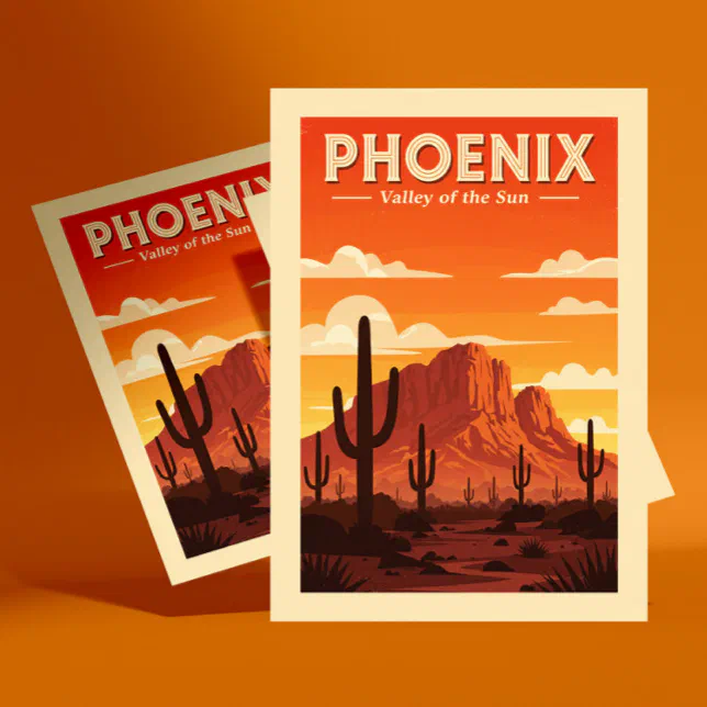 Vintage Phoenix Postcard | Zazzle