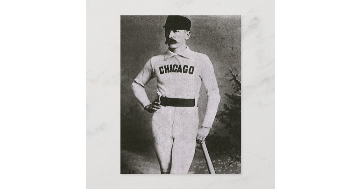 Vintage Photo, Sports Chicago Baseball Player Postcard | Zazzle