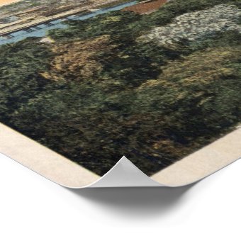 Vintage Pictorial Map of Tampa Florida (1915) Poster | Zazzle