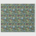 Vintage Pin-Up Girl Frogs Wrapping Paper | Zazzle