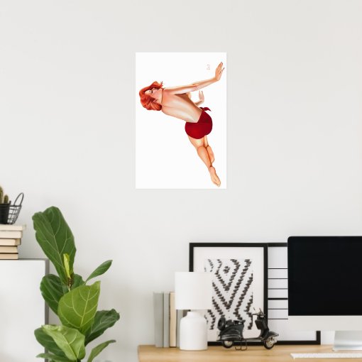 Vintage Pin Up - Poster | Zazzle