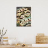 Vintage Pinball Machine Poster | Zazzle