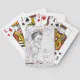Vintage Pink Princess Playing Cards | Zazzle