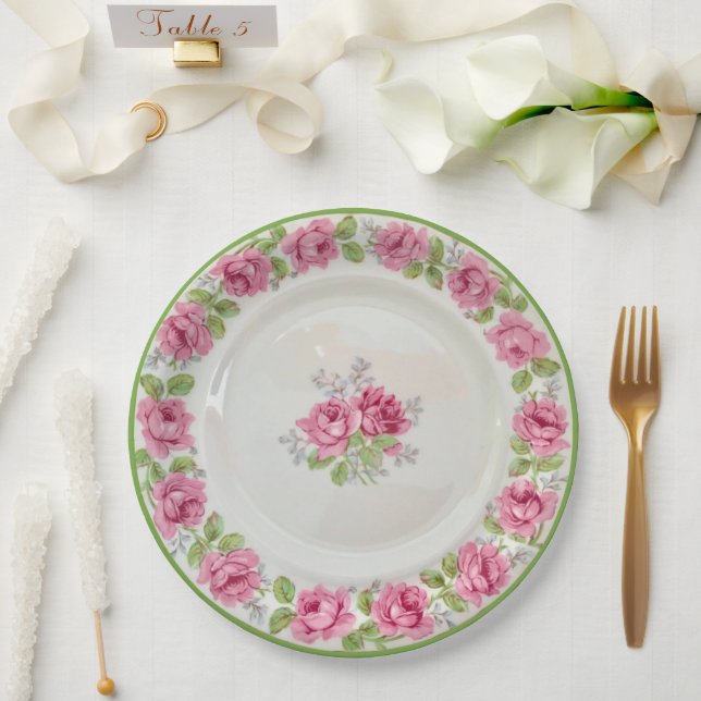 tea party plates