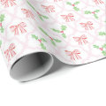 Vintage Pink Santa Wrapping Paper | Zazzle