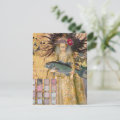 Vintage Pisces Woman Gothic Classic Postcard | Zazzle