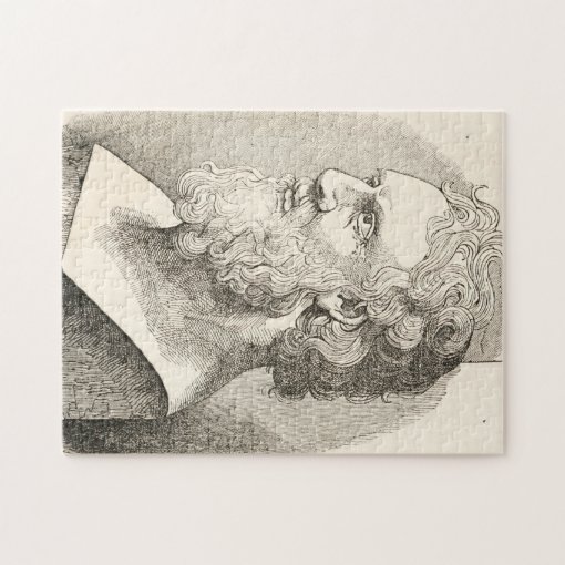 Vintage Plato The Philosopher Illustration Jigsaw Puzzle | Zazzle