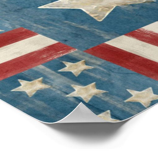 Vintage Pledge Of Allegiance Poster | Zazzle