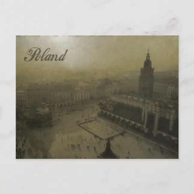 Vintage Poland Postcard | Zazzle