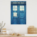 Vintage Police phone Public Call Box Poster | Zazzle