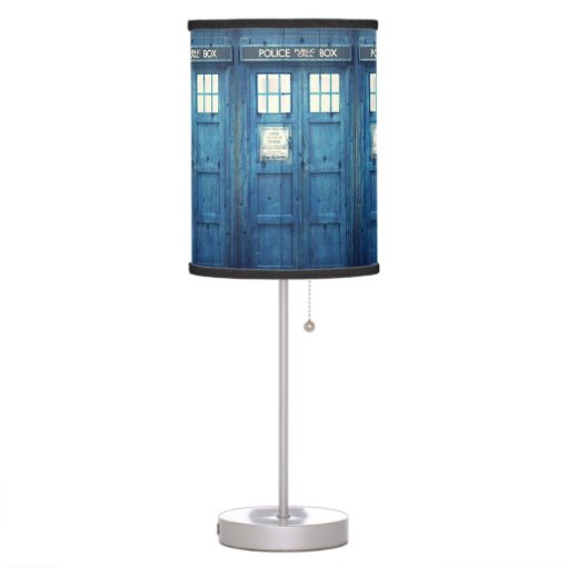 Vintage Police phone Public Call Box Table Lamp | Zazzle