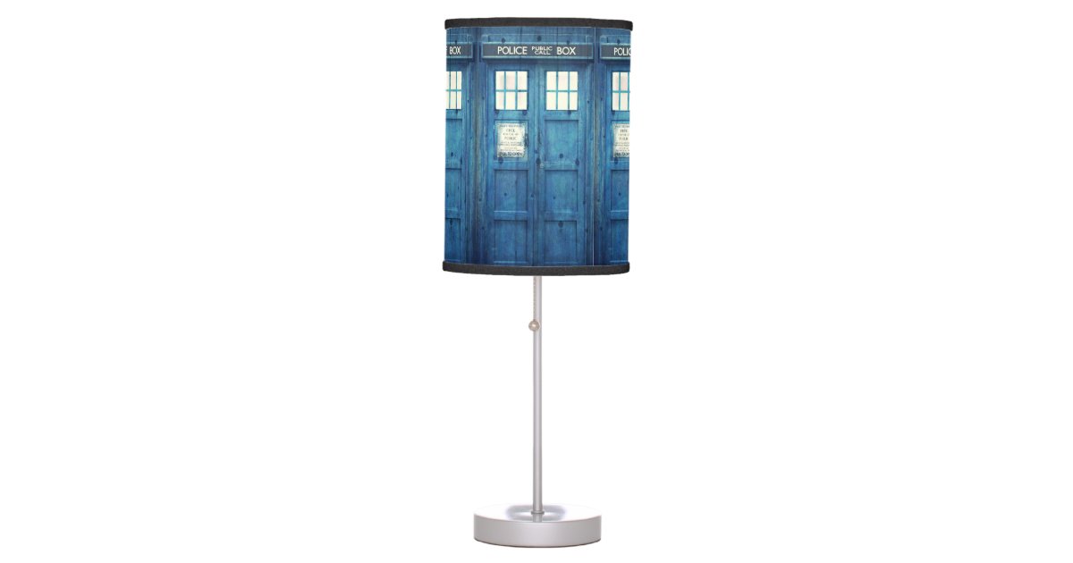 Vintage Police phone Public Call Box Table Lamp | Zazzle