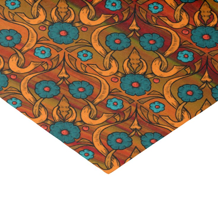 Vintage Poppy Tissue Paper | Zazzle