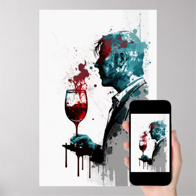 Vintage Poster: 50 Year Old Man Resisting Temptati Poster | Zazzle