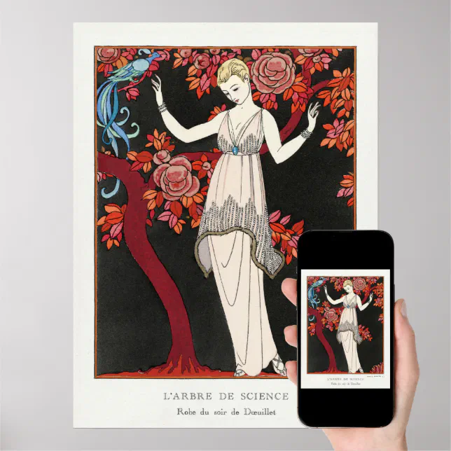 Vintage Poster, George Barbier, Top Seller Poster | Zazzle