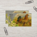 Vintage Poultry Business Card | Zazzle