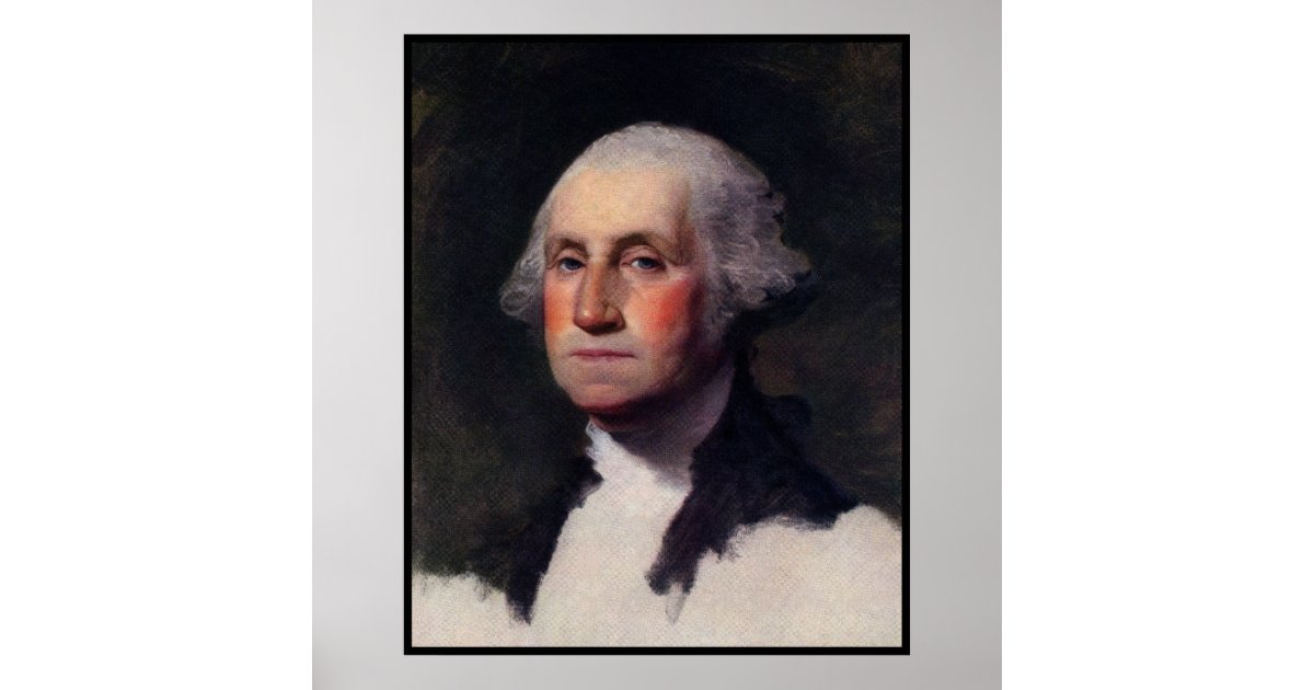Vintage President portrait of George Washington Poster | Zazzle