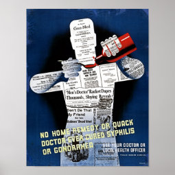 Vintage Public Health Poster | Zazzle