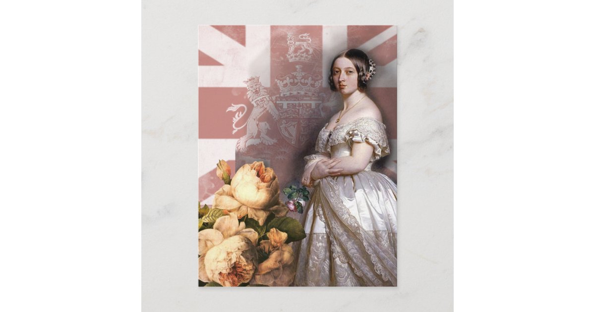 Vintage Queen Victoria Postcard | Zazzle
