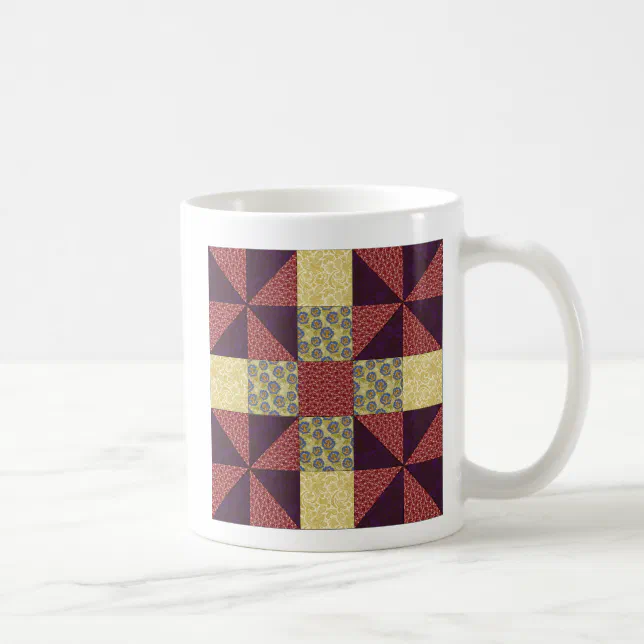 Vintage Quilting Pattern 1 - Classic Mug | Zazzle