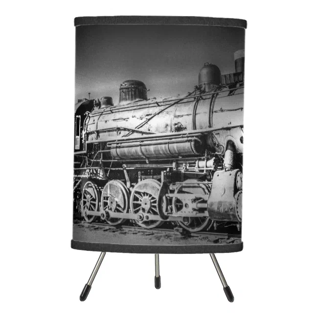 Vintage Railroad Engine Train Locomotive Tripod Lamp | Zazzle
