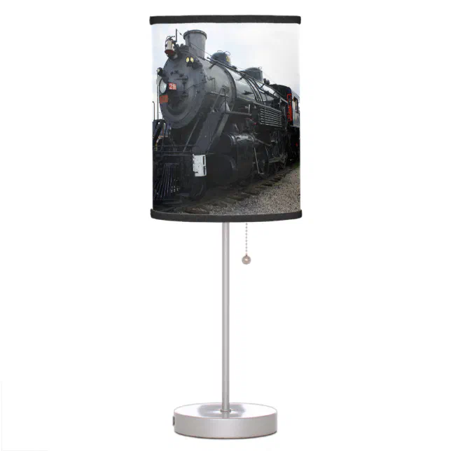 Vintage Railroad Steam Train Table Lamp | Zazzle