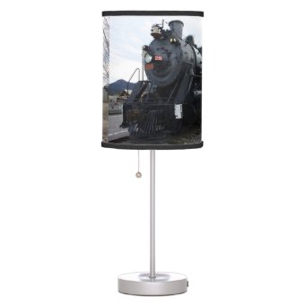 Vintage Railroad Steam Train Table Lamp | Zazzle