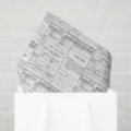 Vintage Receipt Tissue Paper | Zazzle