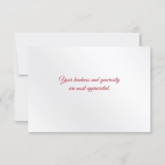 Vintage Red Painting the Roses Thank You Card | Zazzle