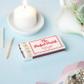 Vintage Red Perfect Match Custom Wedding Favors | Zazzle
