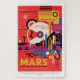 Vintage Red Planet Mars Space Travel Poster Jigsaw Puzzle | Zazzle