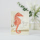 Vintage Red Sea Horse Postcard | Zazzle