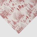 Vintage Red Winter Scene Tissue Paper | Zazzle