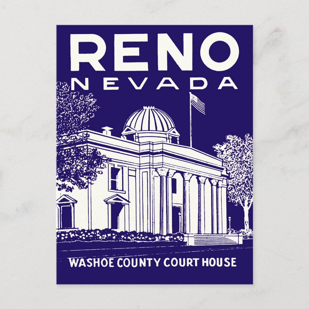 Vintage Reno Nevada Postcard | Zazzle