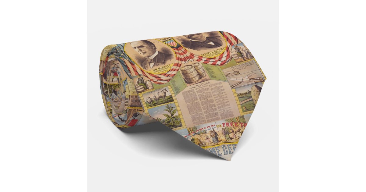 Vintage Republican Party Presidential Campaign Tie | Zazzle