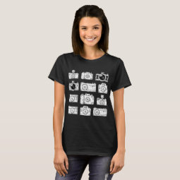 Vintage retro camera T-Shirt | Zazzle
