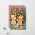 Vintage Retro Christmas Angels Holiday | Zazzle