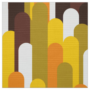 70s retro fabric | Zazzle