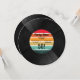 Vintage Retro Rainbow Vinyl Record Music Birthday Invitation | Zazzle