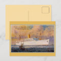 Vintage RMS Strathmore mail and passenger liner Postcard | Zazzle