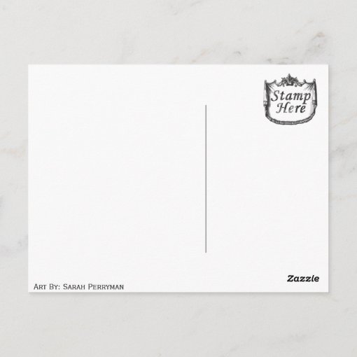 Vintage Romeo and Juliet Scrapbook Postcard | Zazzle